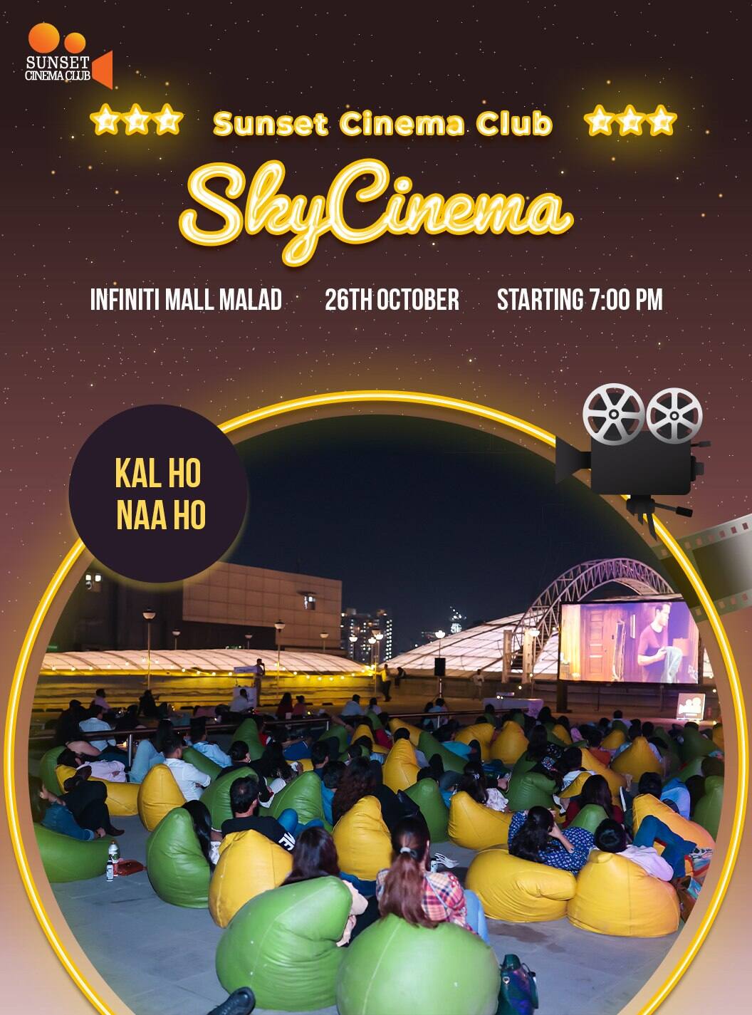 SCC SkyCinema - Kal Ho Naa Ho Experiences event Tickets Mumbai - Zomato