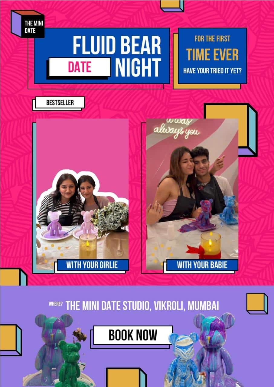 Fluid Bear Date Night Experiences event Tickets Mumbai - Zomato