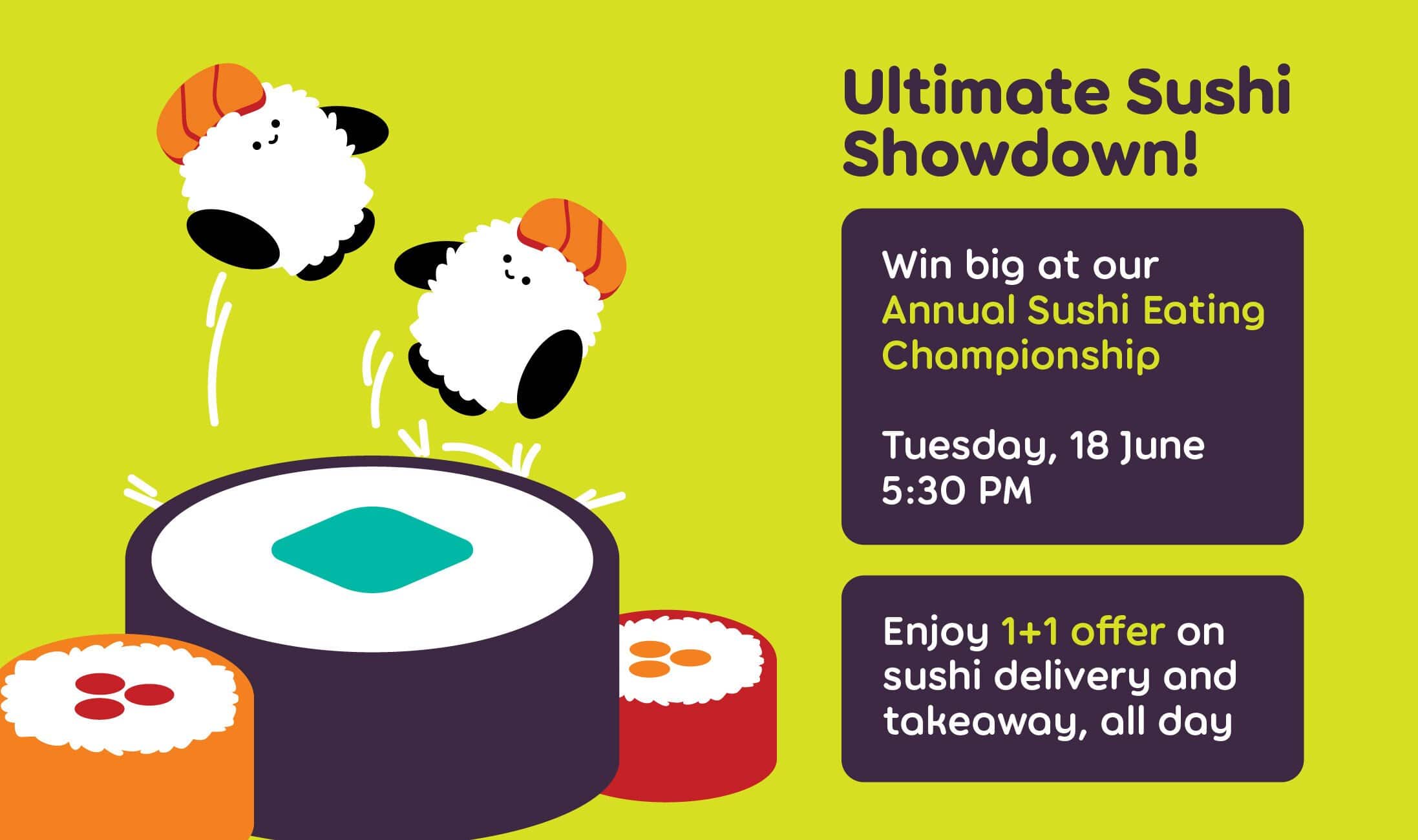 Annual Sushi Eating Competition Experiences and Trending event Tickets ...