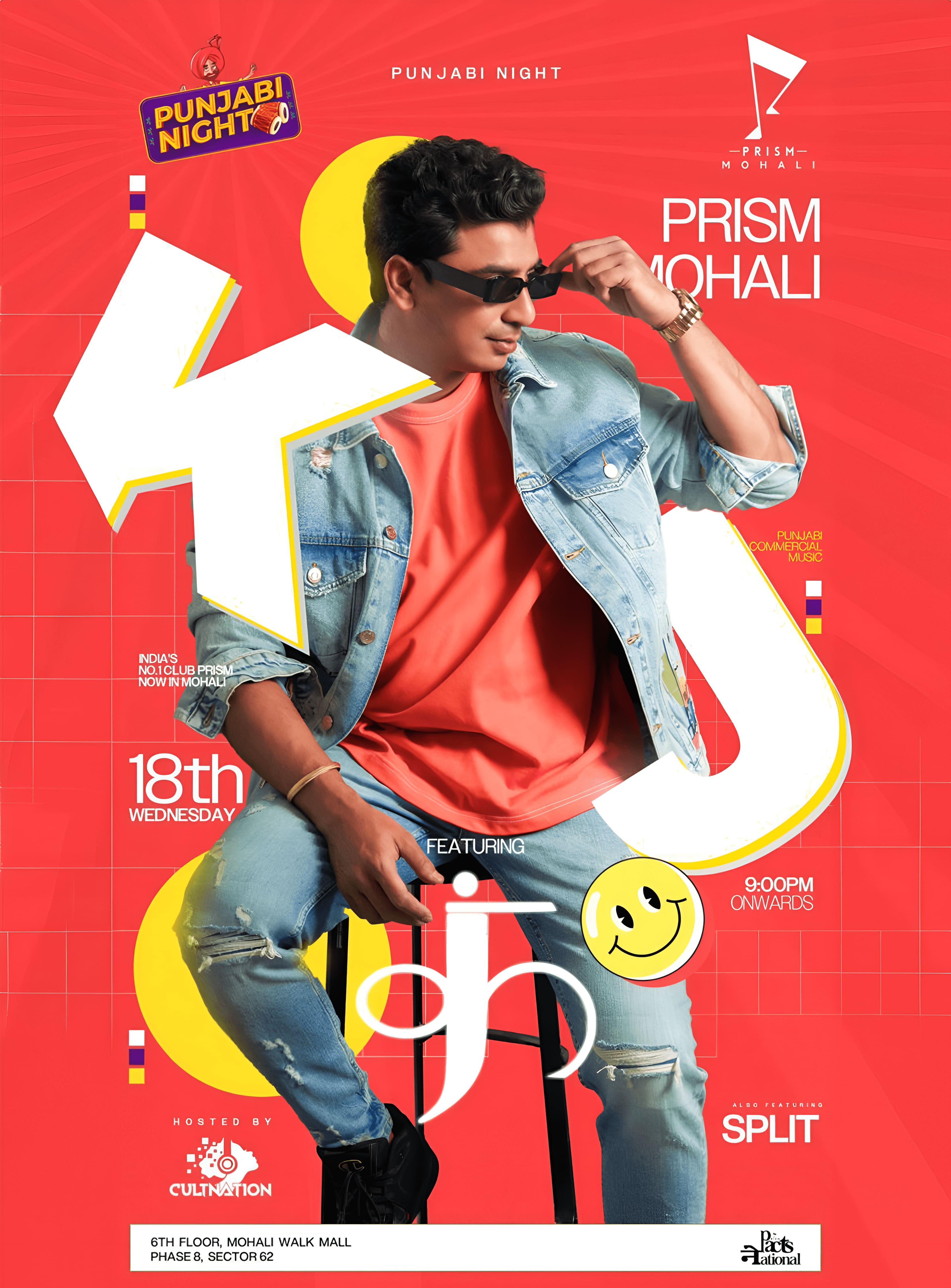 Punjabi Night @ PRISM Music event Tickets Chandigarh - Zomato