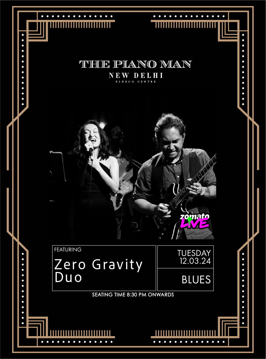 Zero Gravity Duo Music and Trending event Tickets Delhi NCR - Zomato