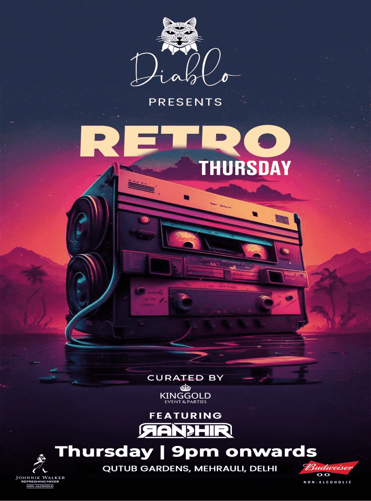 Retro Thursday Music and Party event Tickets Delhi NCR - Zomato