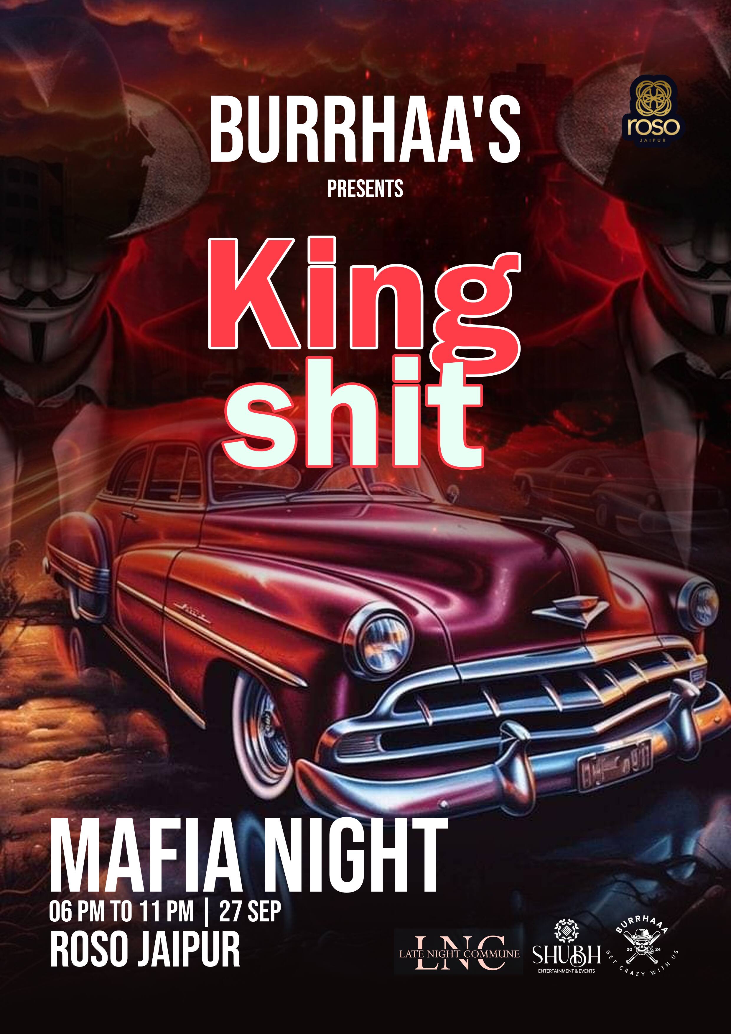 MAFIA Night Music and Party event Tickets Jaipur - Zomato