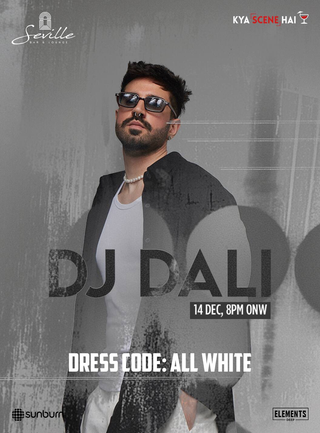 DJ Dali at Seville Music and Best seller event Tickets Chandigarh - Zomato